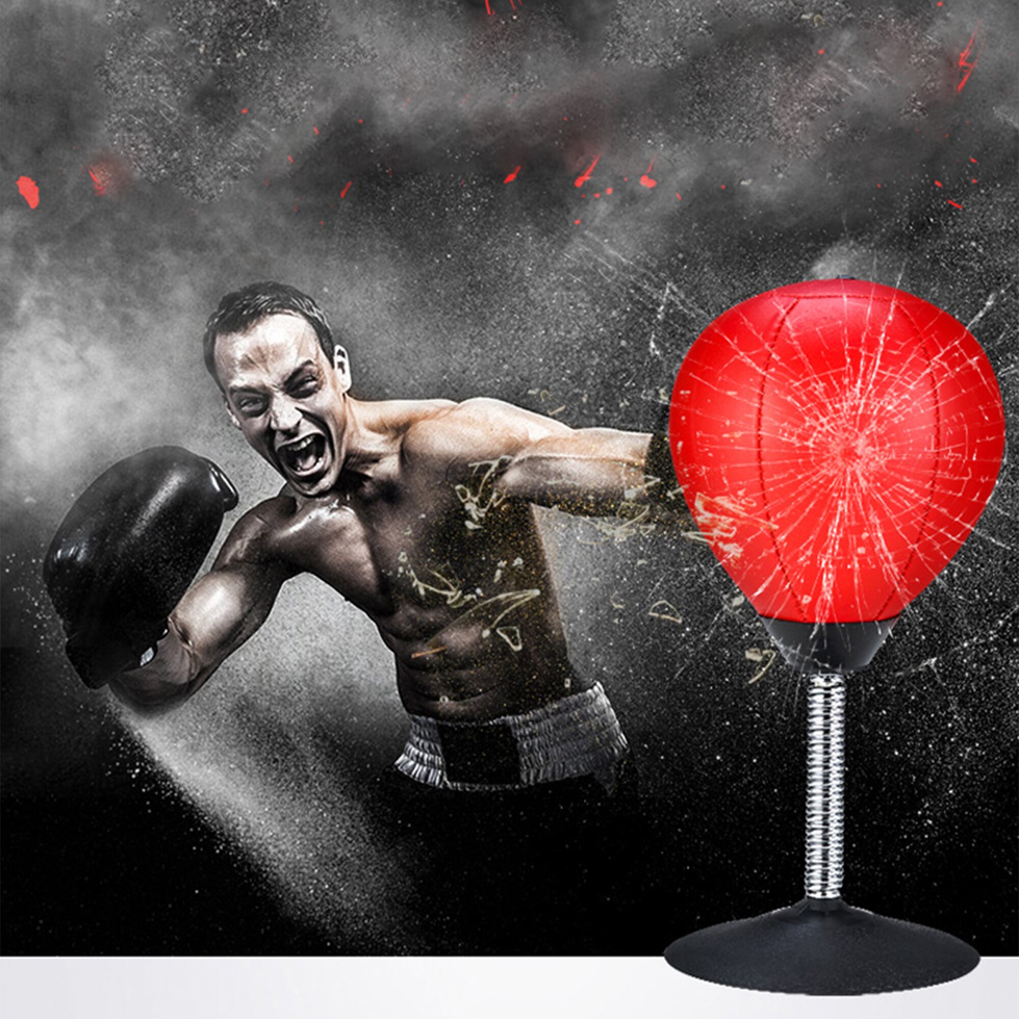 Desktop Punching Bags Inflatable Desktop Boxing Ba... – Grandado