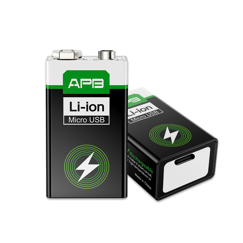 USB 9V Oplaadbare Batterij 1200mAh 6F22 Bateria 9v... – Grandado