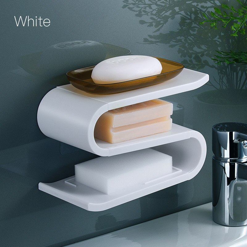 ONEUP Portable Soap Dishes For Bathroom S Shape St... – Vicedeal