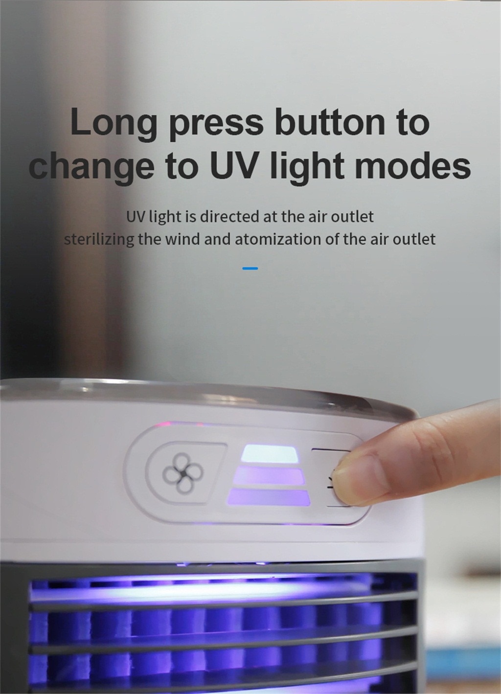 Cooling desktop refrigeration spray chiller Househ... – Grandado