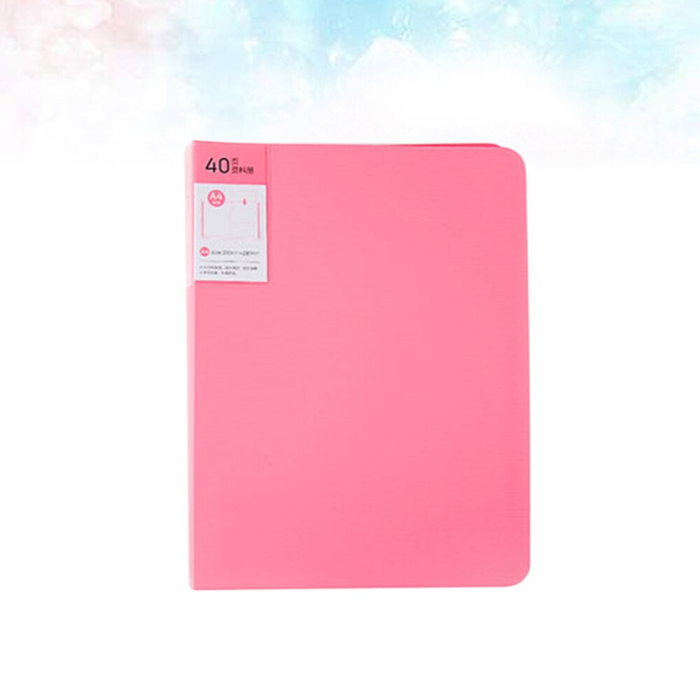 A4 Cover Binder File Folder for Loose Leaf Sheet P... – Vicedeal