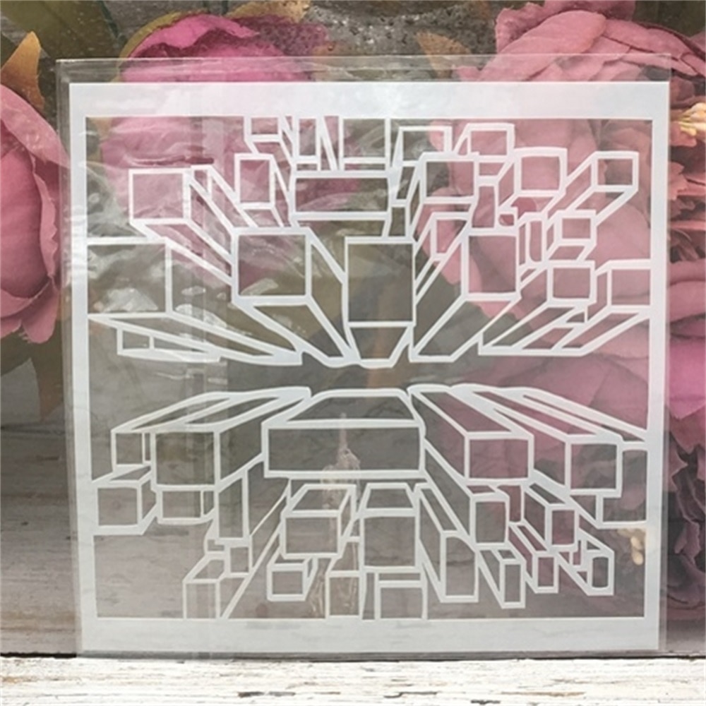 9Pcs/Lot 13cm Vintage Leaves Geometry Texture DIY ... – Grandado