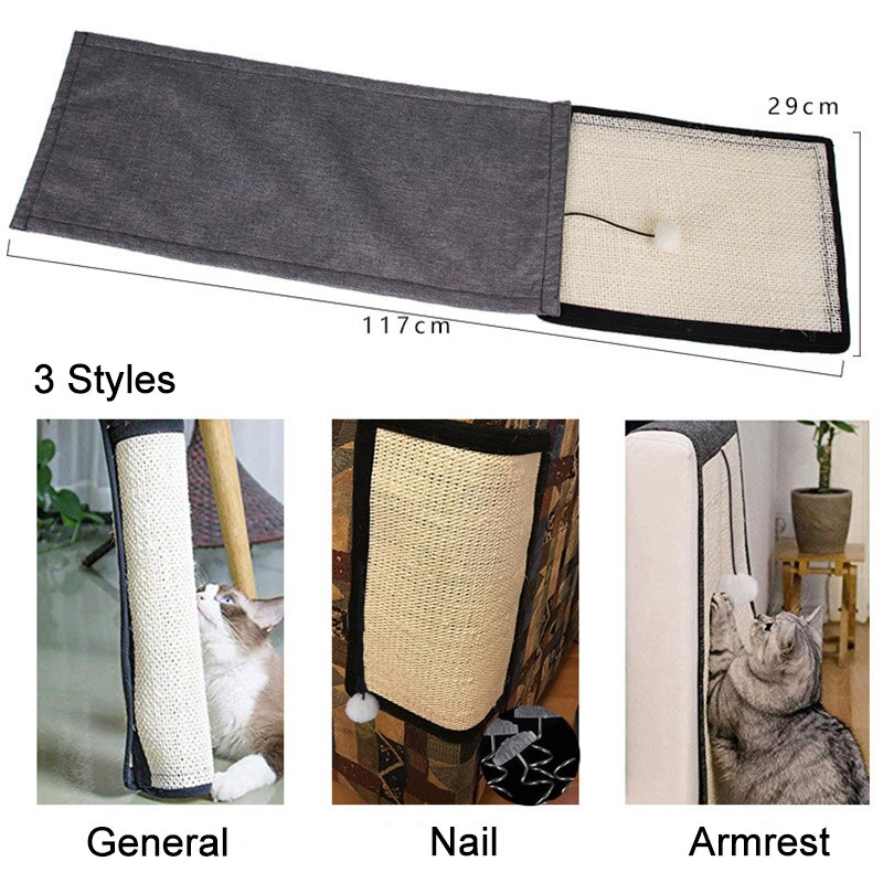 Cat Scratching Post Kitten Scratch Mat Pad Furnitu... – Grandado