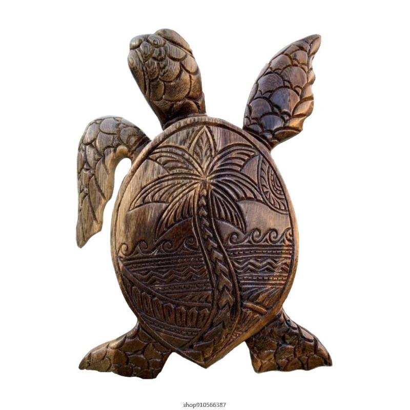 Carving Turtleback Turtle Shape Garden Statue Orna... – Grandado
