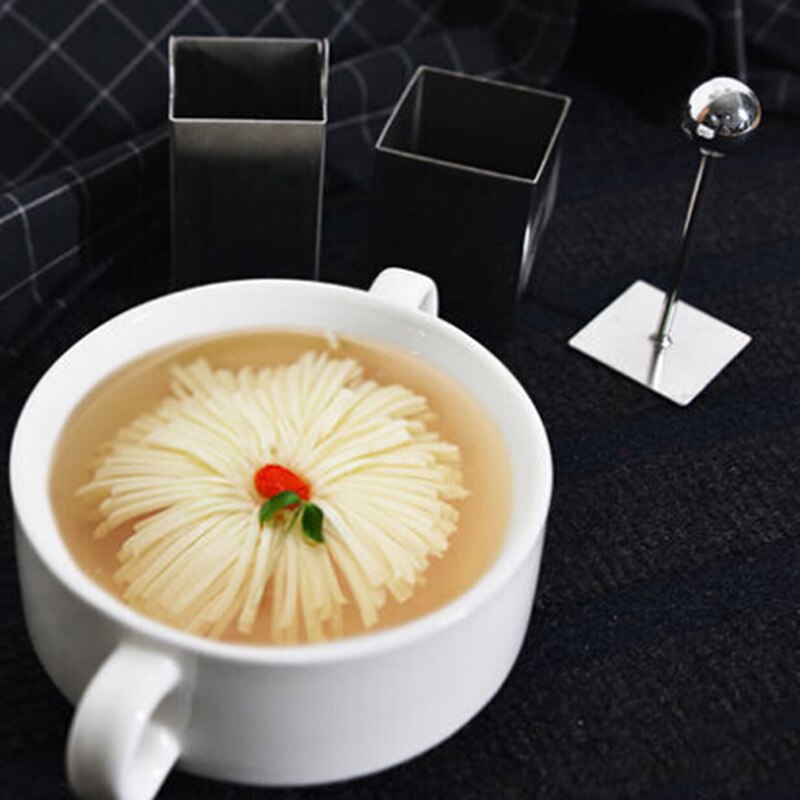 Stainless Steel DIY Tofu Shredding Mold Chrysanthe... – Grandado