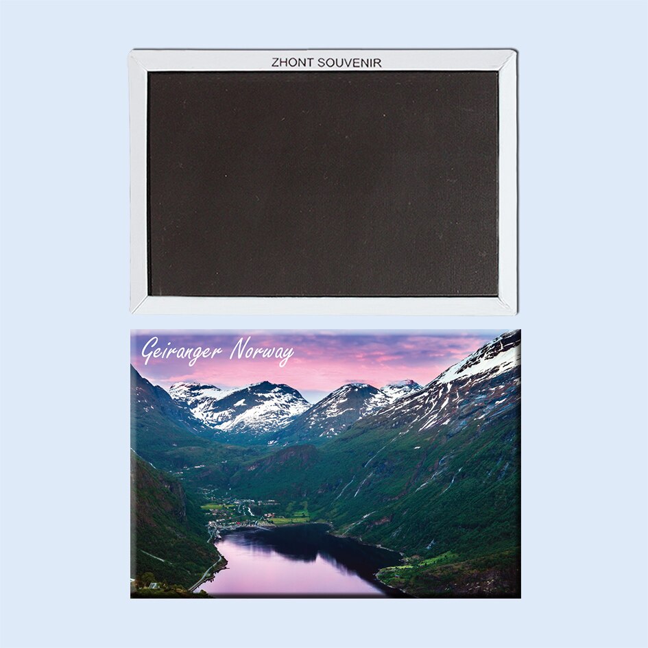 Geiranger Fjord, Norway Tourist souvenir， Magnetic... – Grandado