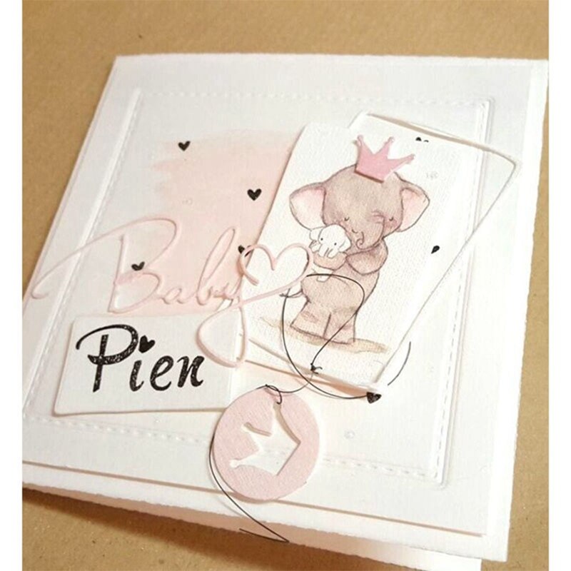 Heart Letters Baby Metal Cutting Dies Stencils for... – Grandado