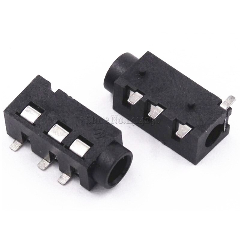 10PCS 3.5 headphone jack audio jack PJ-320D 4 pin ... – Grandado