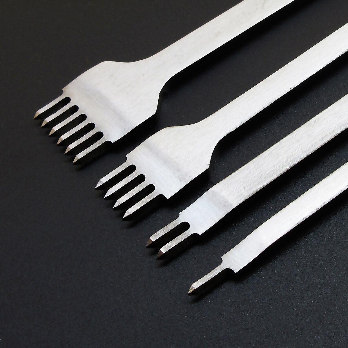 1/2/4/6 Prong Metal Leather Chisel Hole Punch Stit... – Grandado