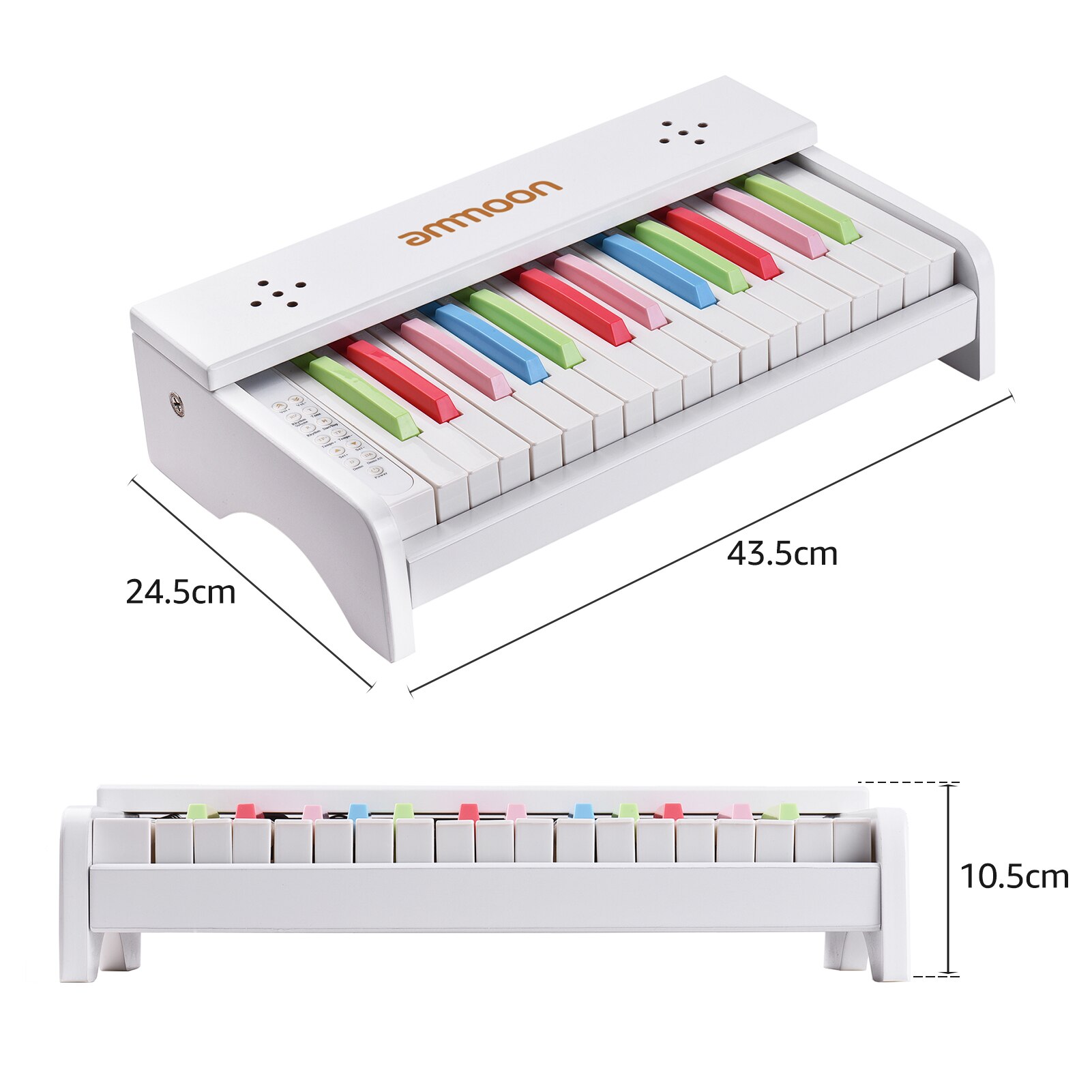 ammoon Desktop Wooden Piano Children Musical Instr... – Grandado
