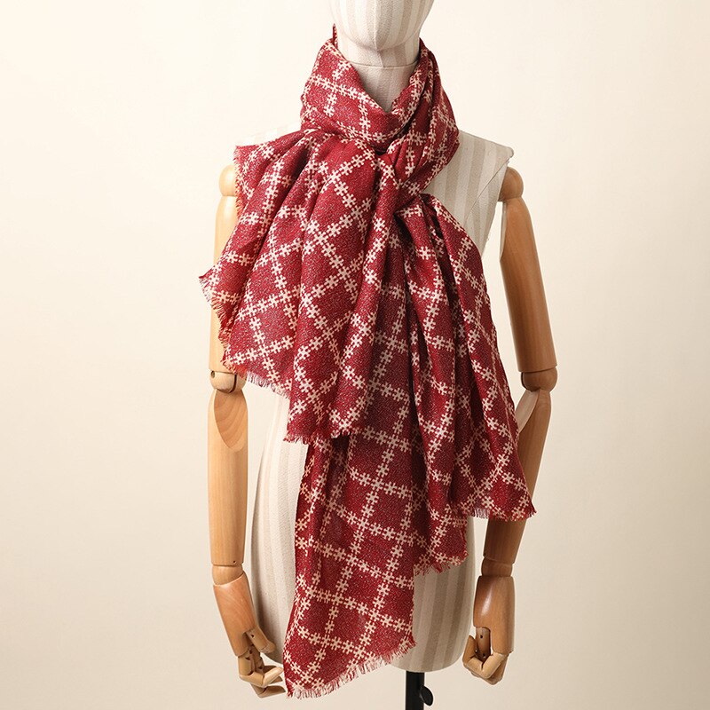 Popular Type 100% Wool Scarf Shawl Women Winter Sc... – Vicedeal