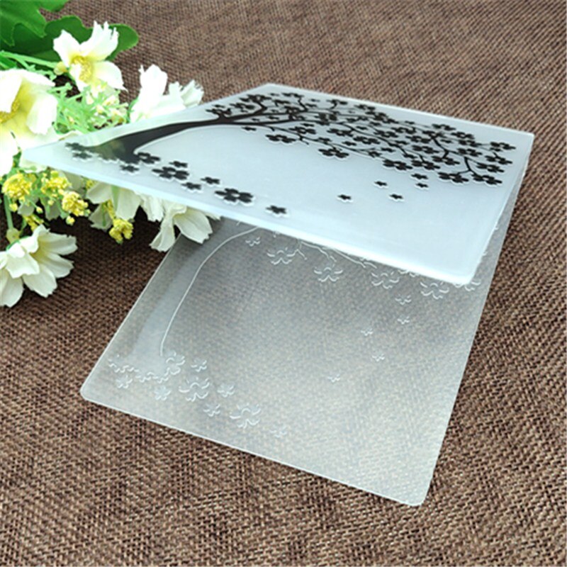 Trees print DIY Plastic Embossing Folders for DIY ... – Vicedeal