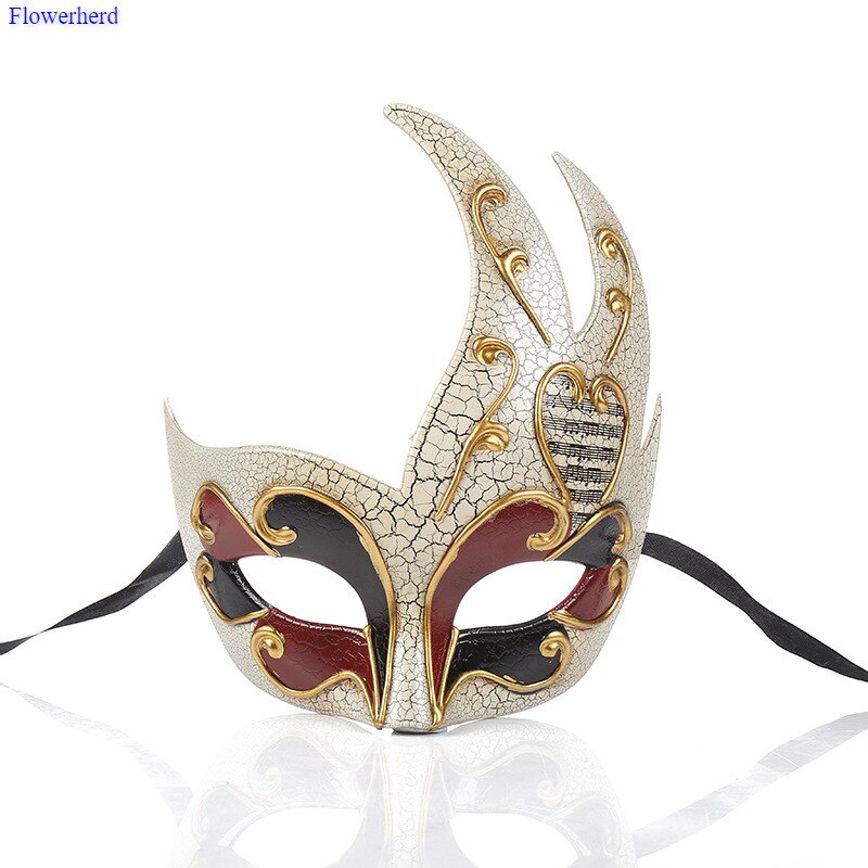 Venice Flame Shaped Mask Party Performance Mask Ma... – Grandado