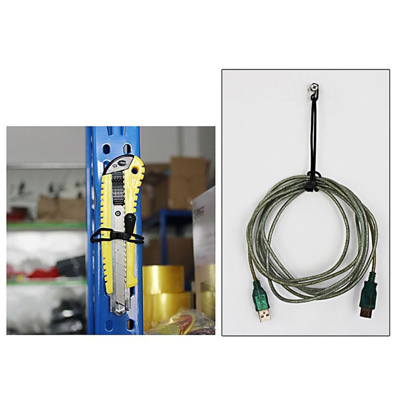 10Pcs Tie Straps Convenient Elastic Cable Tie Rope... – Grandado