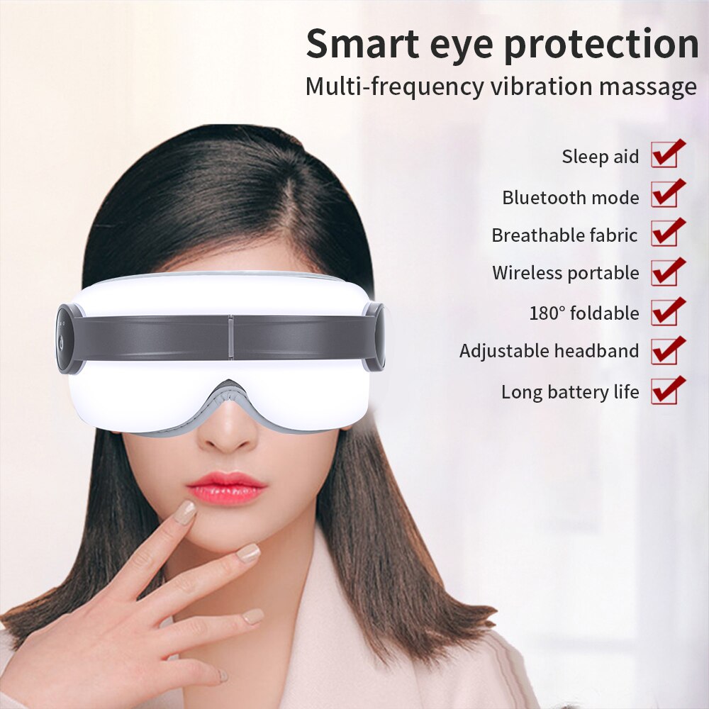 Elektr Smart Airbag Trillingen Oog Massager Oogzor... – Grandado