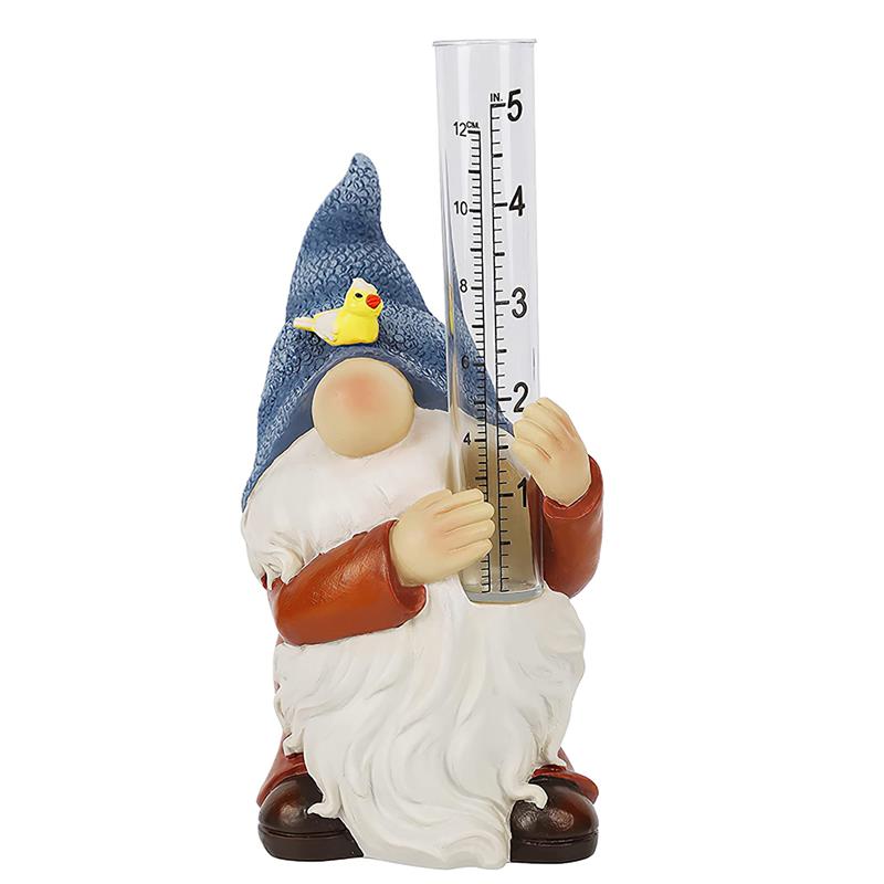 Colorful Garden Gnome Rain Gauge Resin GNOME Rain ... – Grandado