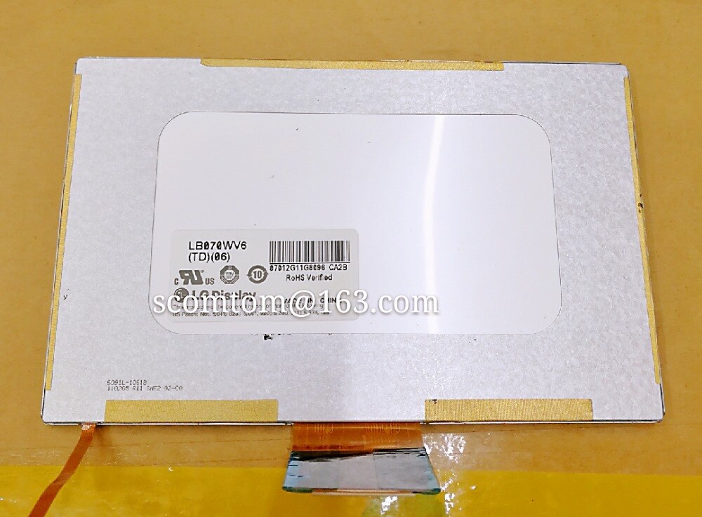 Original LB070WV6 (TD)(06) LB070WV6-TD06 LCD Scree... – Vicedeal
