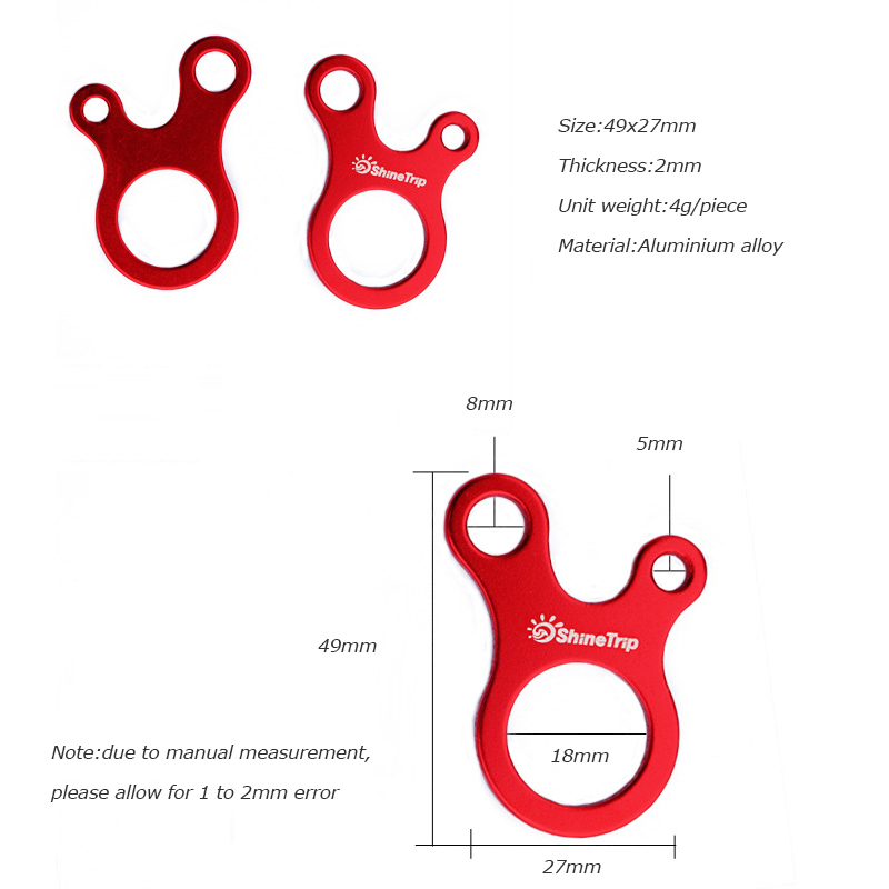 ShineTrip 5 pcs/lot Camping Tent Wind Cord Rope Fa... – Vicedeal