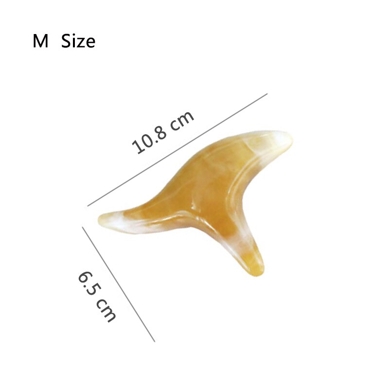 1 Pcs Amber Resin Wax Triangle Foot Massager GuaSh... – Grandado