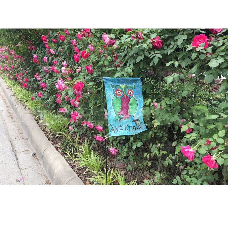 Garden Flag Stand Vertical Frame Durable Stainless... – Grandado