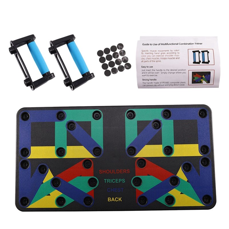 18 in 1 Push Up Rack Board Body Training Fitness S... – Grandado