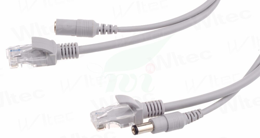 Network LAN Cable and Power Line 2 in 1 for Securi... – Grandado