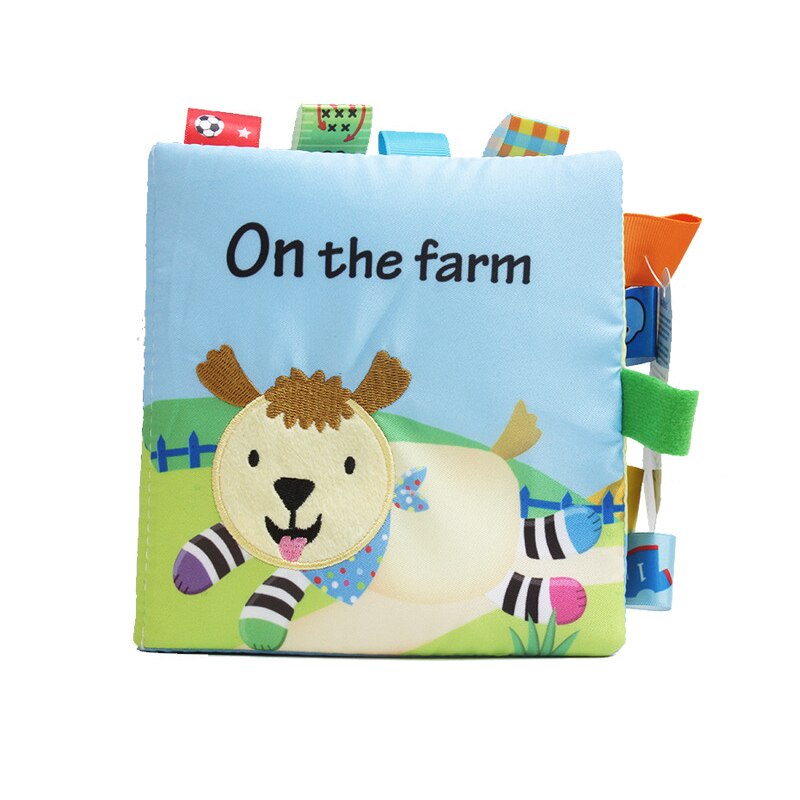 Animal Style Newborn Baby Toys Soft Animal Cloth B... – Grandado