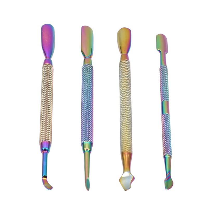 Dual-Ended Chameleon Nail Cuticle Pusher Remover R... – Grandado