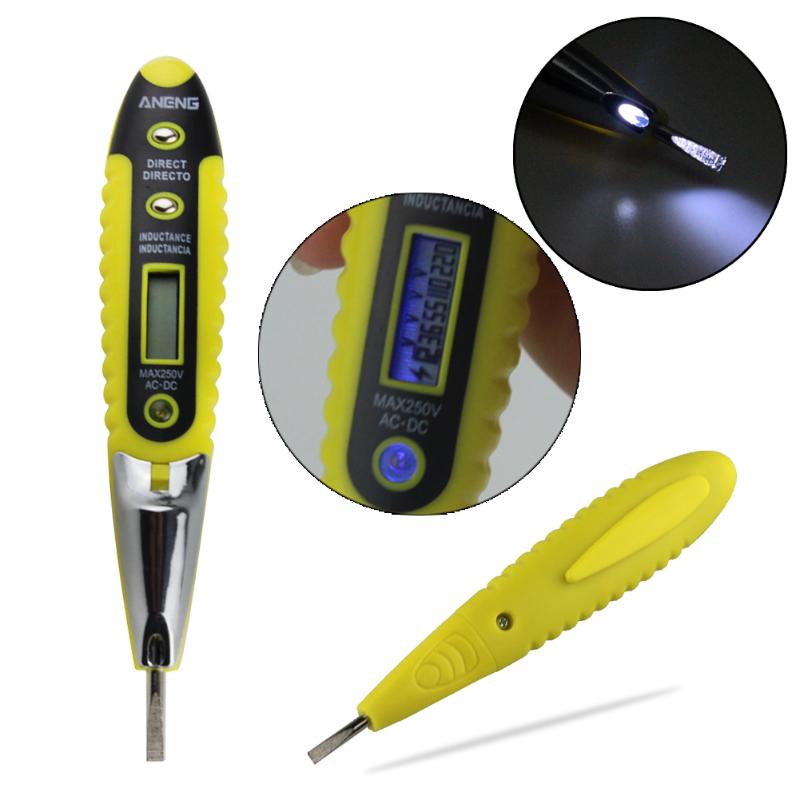 Digital Electric Meter Test Pen AC/DC 12-250V Elec... – Grandado