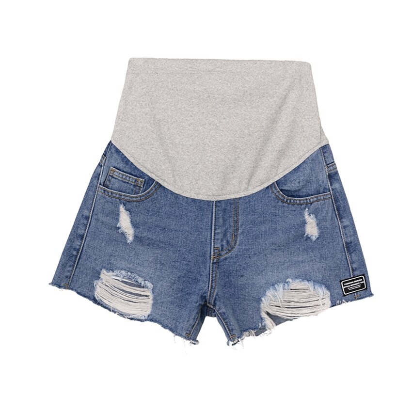 Pregnant women denim three-point pants spring and ... – Vicedeal