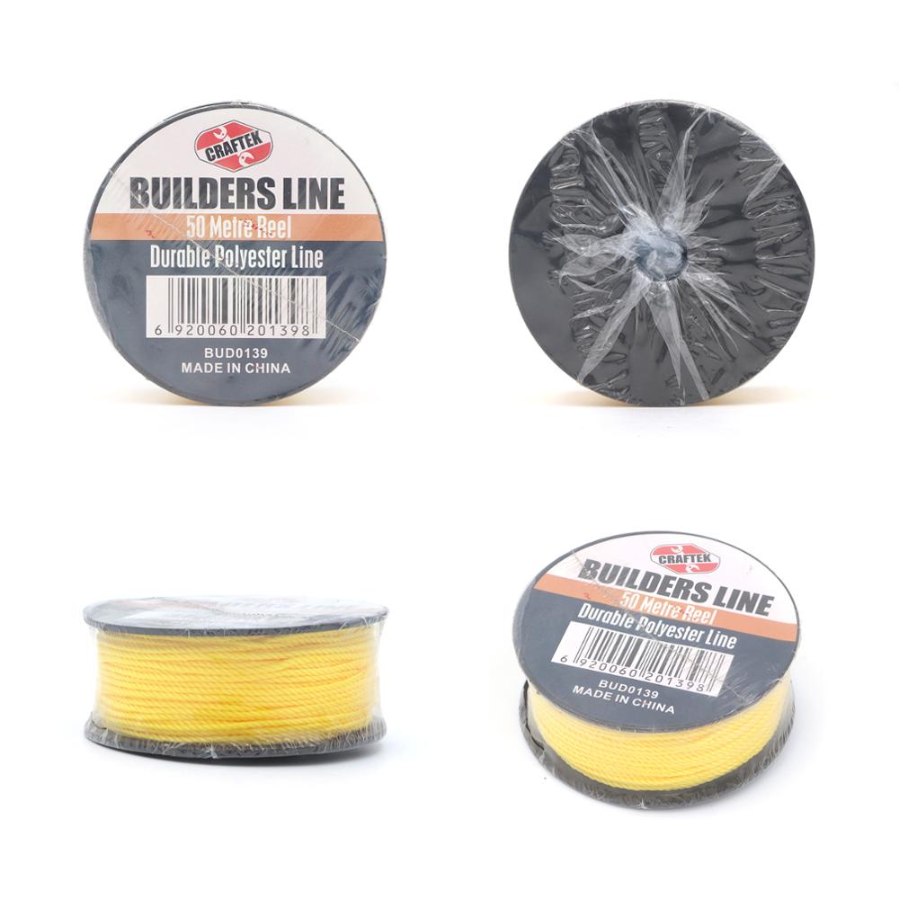 Builder line 50 meters durable polyester rope for ... – Vicedeal