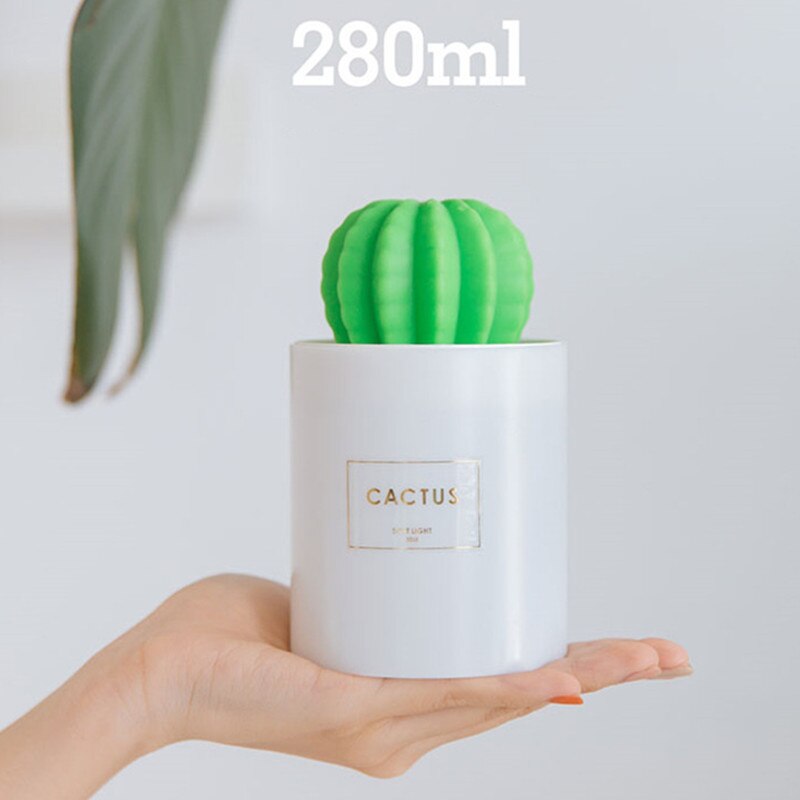 280Ml Usb Luchtbevochtiger Cactus Timing Aromather... – Vicedeal