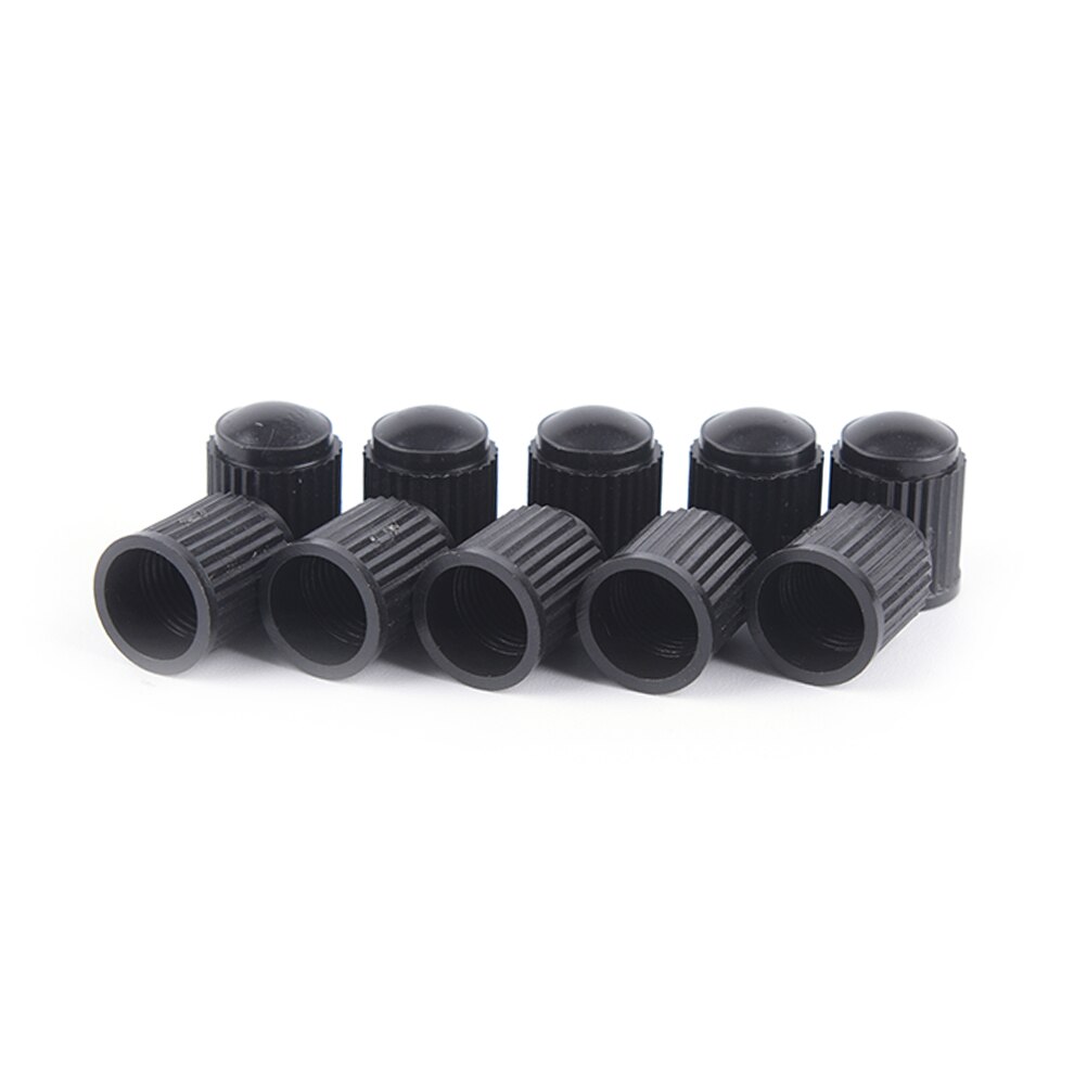 100pcs/lot Black Plastic Dust valve caps bike car ... – Grandado