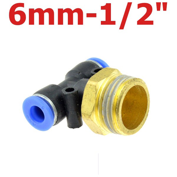 Air Connector Fitting T Shape Tee 6mm 8mm 10mm 12m... – Vicedeal