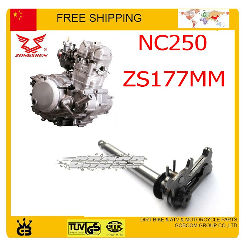 output gear shaft ZONGSHEN rx3 zs250gy NC250 250CC... – Grandado