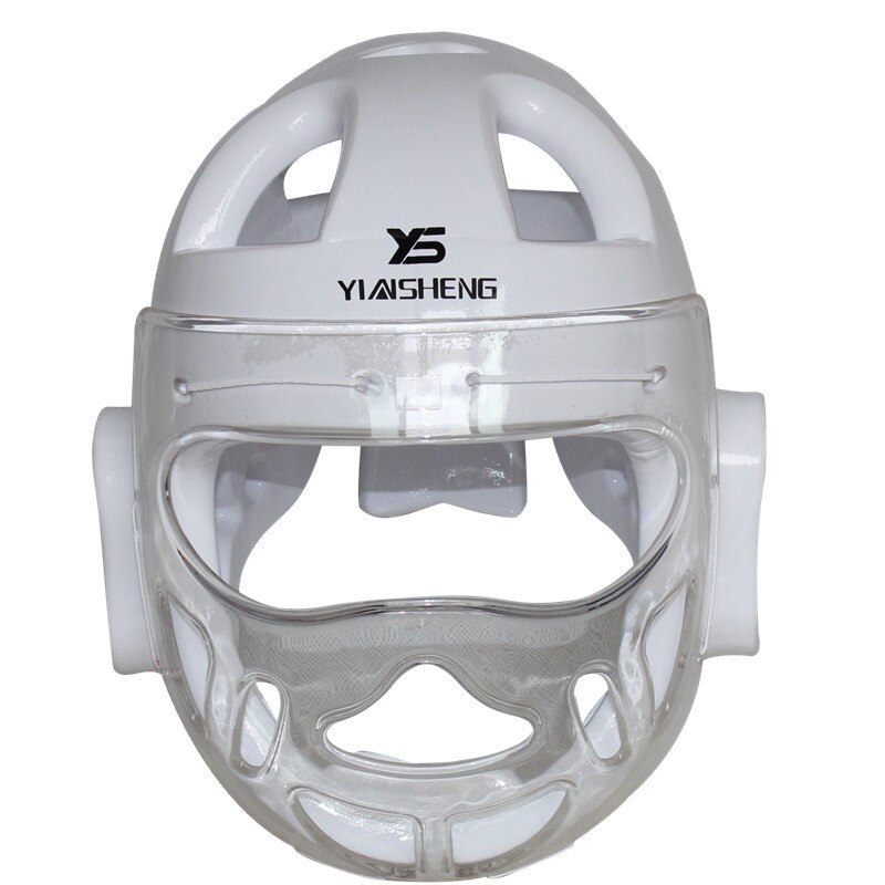 Wit Volwassen kind Taekwondo Helm Karate Kickboxin... – Vicedeal