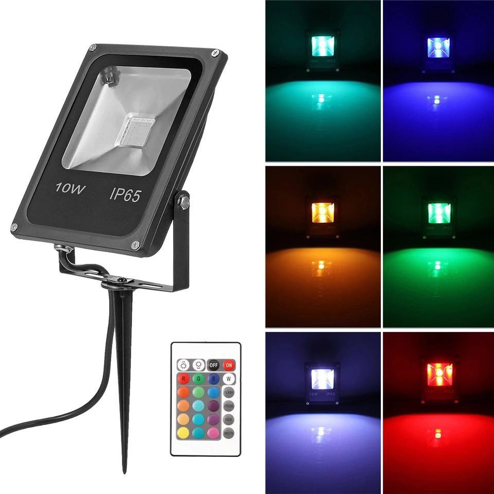 Outdoor 12V LED Lawn Lamp RGB 10W LED Garden Light... – Vicedeal
