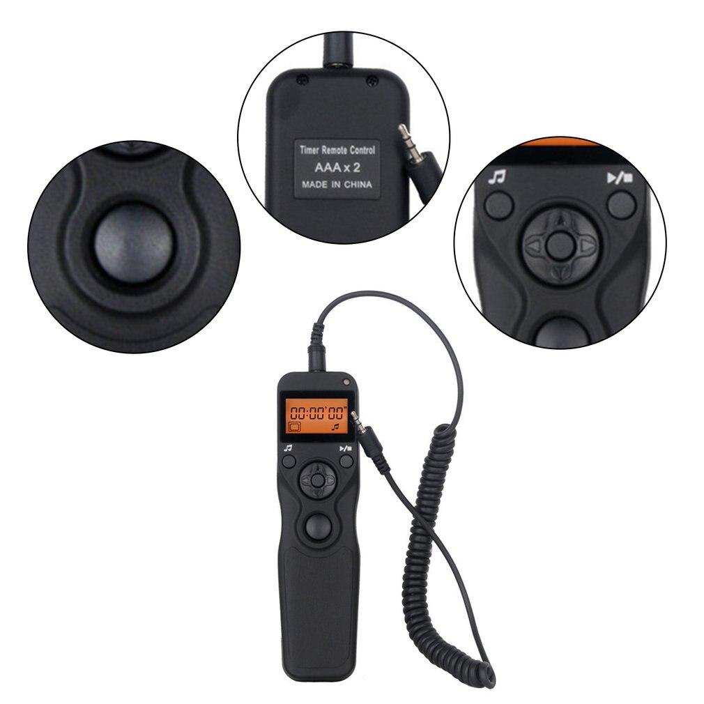 Pixel Timer Ontspanknop Bedrade Afstandsbediening ... – Grandado