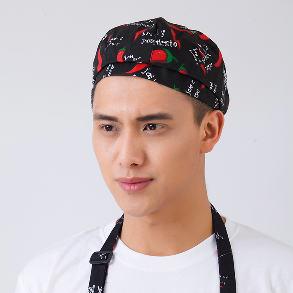 Multicolor Food Service Chef Waiter Work Hats Stri... – Vicedeal