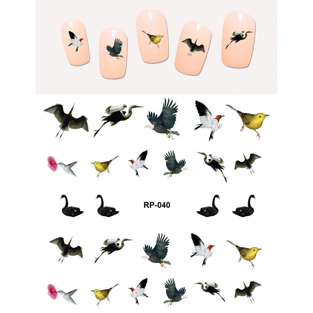 NAIL ART BEAUTY WATER DECAL SLIDER NAIL STICKER BI... – Vicedeal