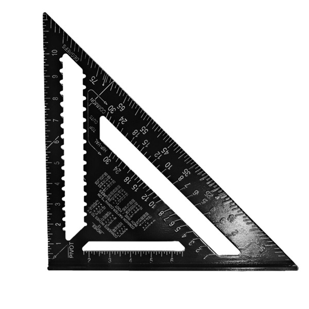 Angle Ruler 7inch Metric Aluminum Alloy Triangular... – Grandado