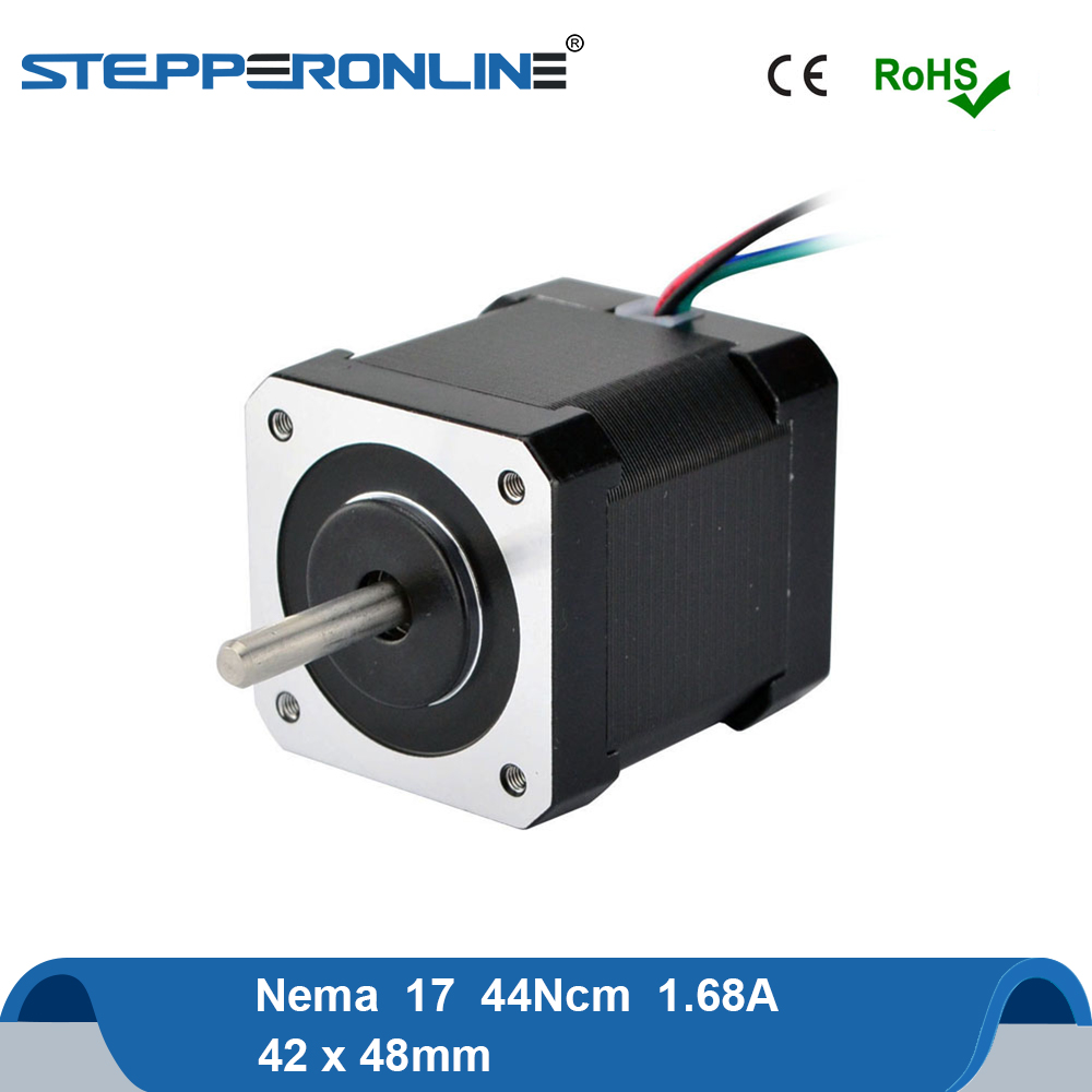 Dual Shaft Nema17 Stepper Motor 48mm 1.68A 44Ncm(6... – Grandado