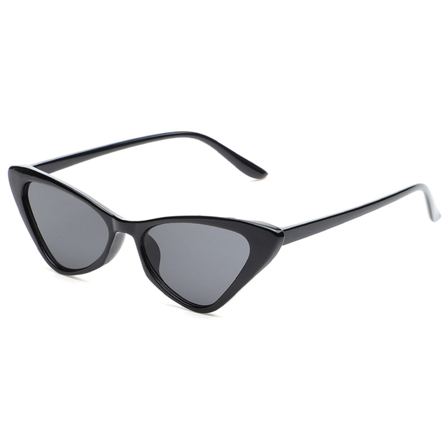 2022 Small Rimless Cat Eye Sunglasses Women Punk Sun Glasses Unique