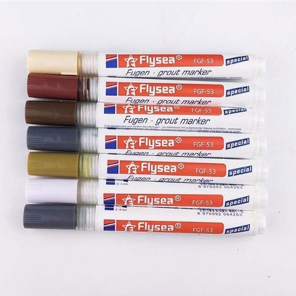 White Tile Refill Grout Pen Tile Gap Repair Bathro... – Vicedeal