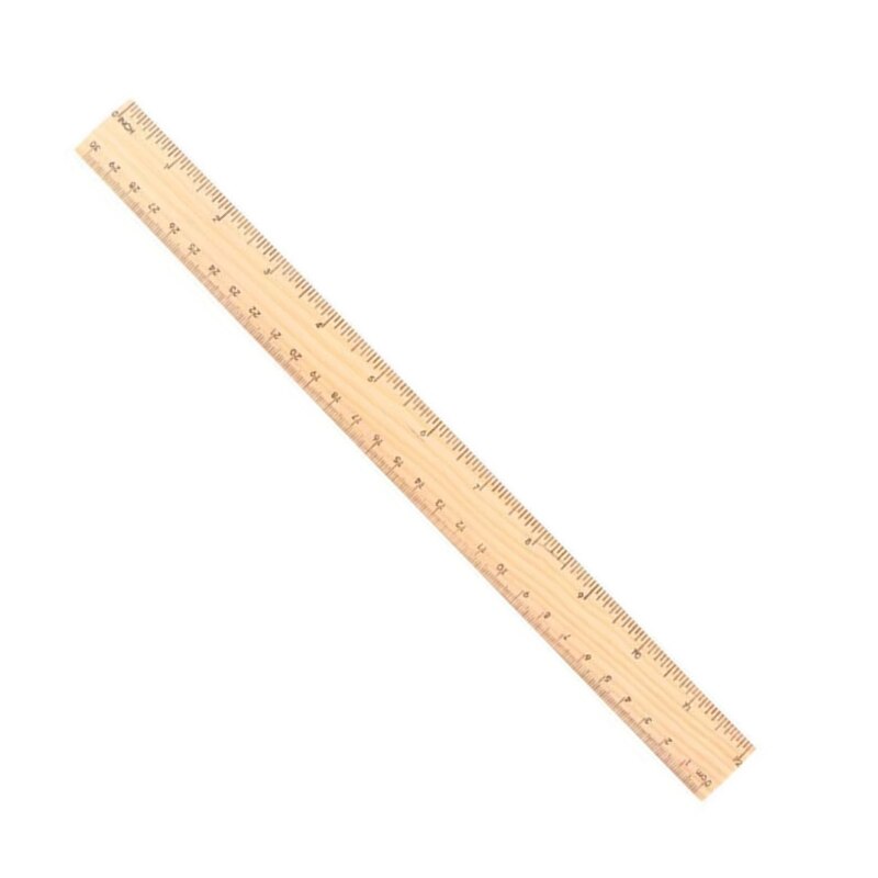 Regla recta Woode de 15cm, 20cm, 30cm, regla métri... – Grandado