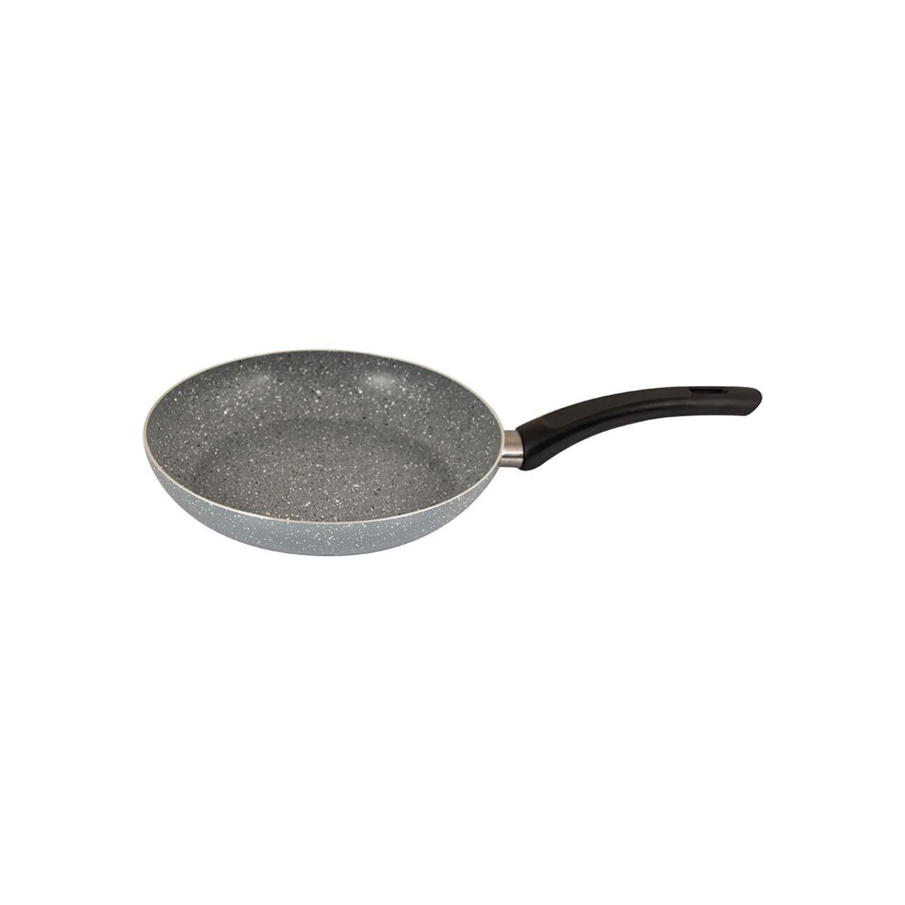 EWs Cera Granite 24 Cm Frying Pan-Gray-7308 – Grandado