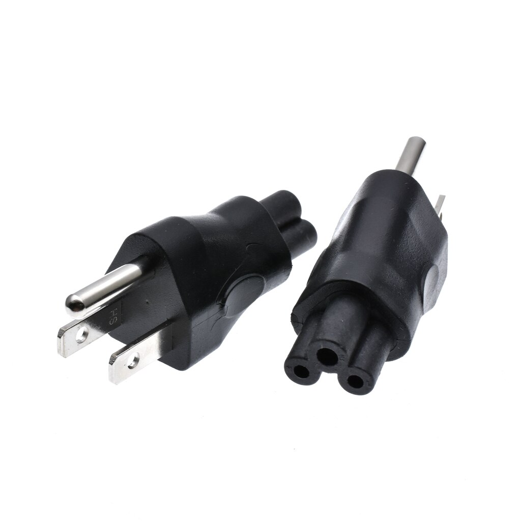 Usa Nema 5-15P Iec 320 C5 Power Plug Adapter C5 3 ... – Vicedeal