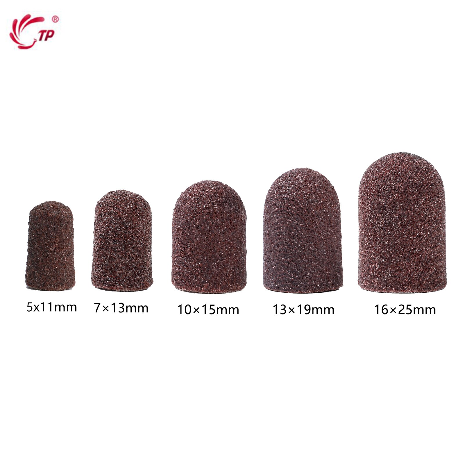 5 Size 10Pcs Grit 80 #120 #180 #240 # Bruin Schuur... – Vicedeal