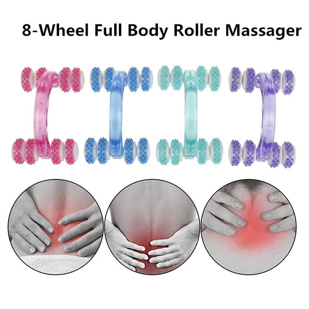1Pc Acht Roller Wielen Full-Body Plastic Roller Pi... – Grandado