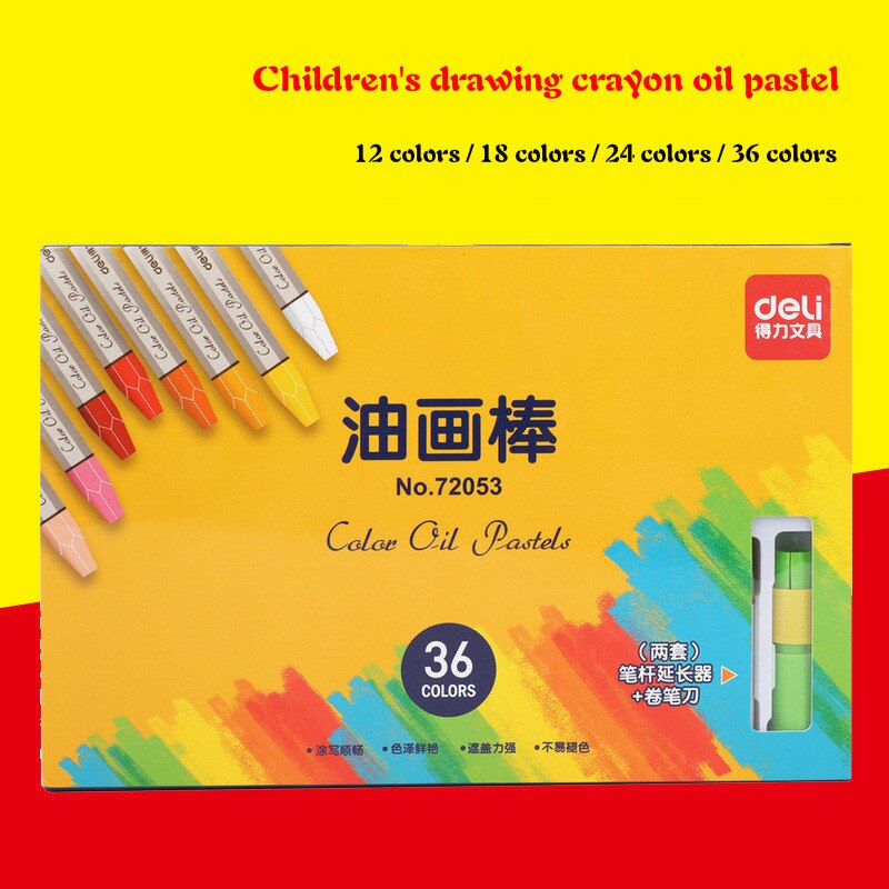 Oil Pastels 12 Colors 18 Colors 24 Colors 36 Color... – Grandado